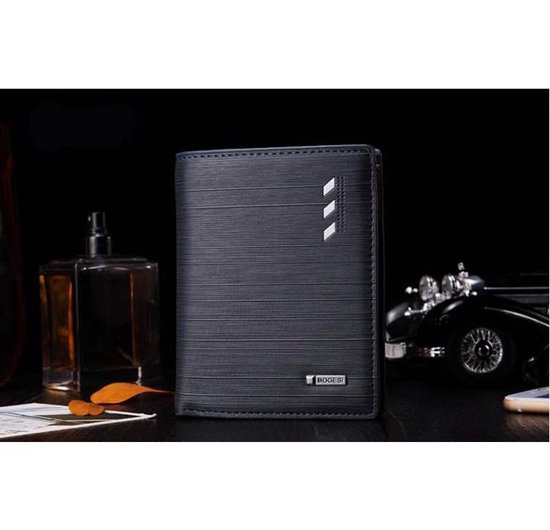 BOGESI PORTEMONNEE RECHTHOEK BLAUW | bol.com