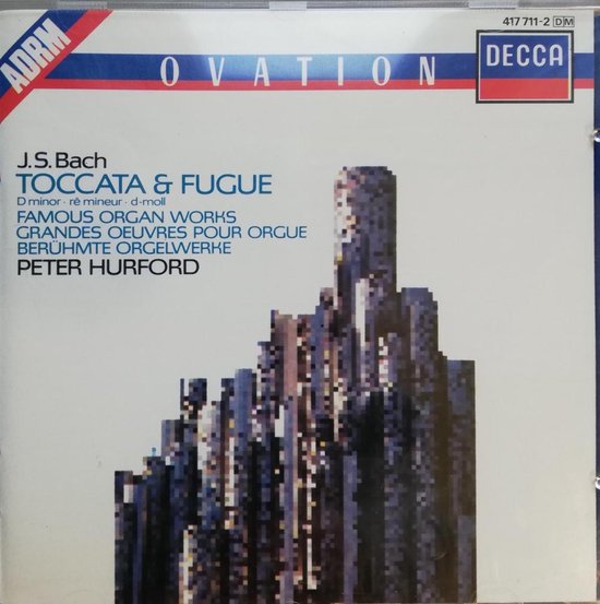Bach: Famous Organ Works, Peter Hurford | CD (album) | Muziek | bol