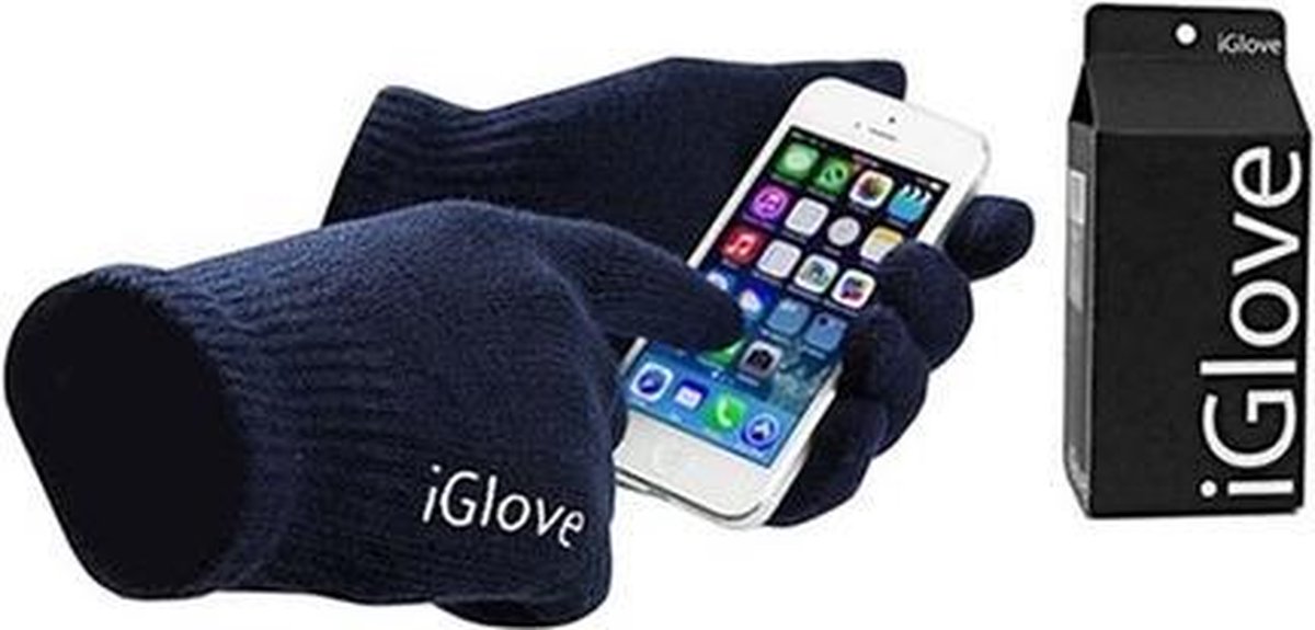 iGlove Touchscreen handschoenen blauw | bol.com
