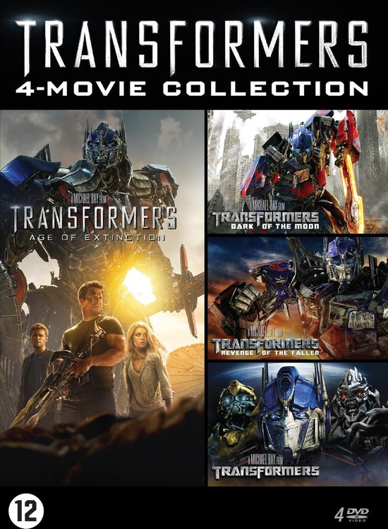 Transformers 1 - 4 Boxset (Dvd), Megan Fox | Dvd's | bol