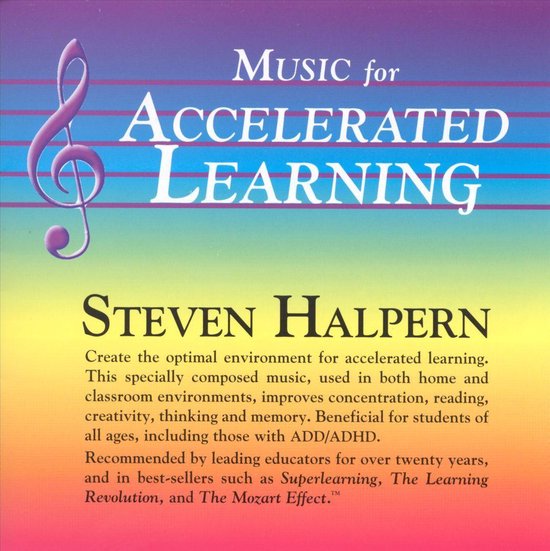 Music For Accelerated Learning, Steven Halpern | Muziek | bol