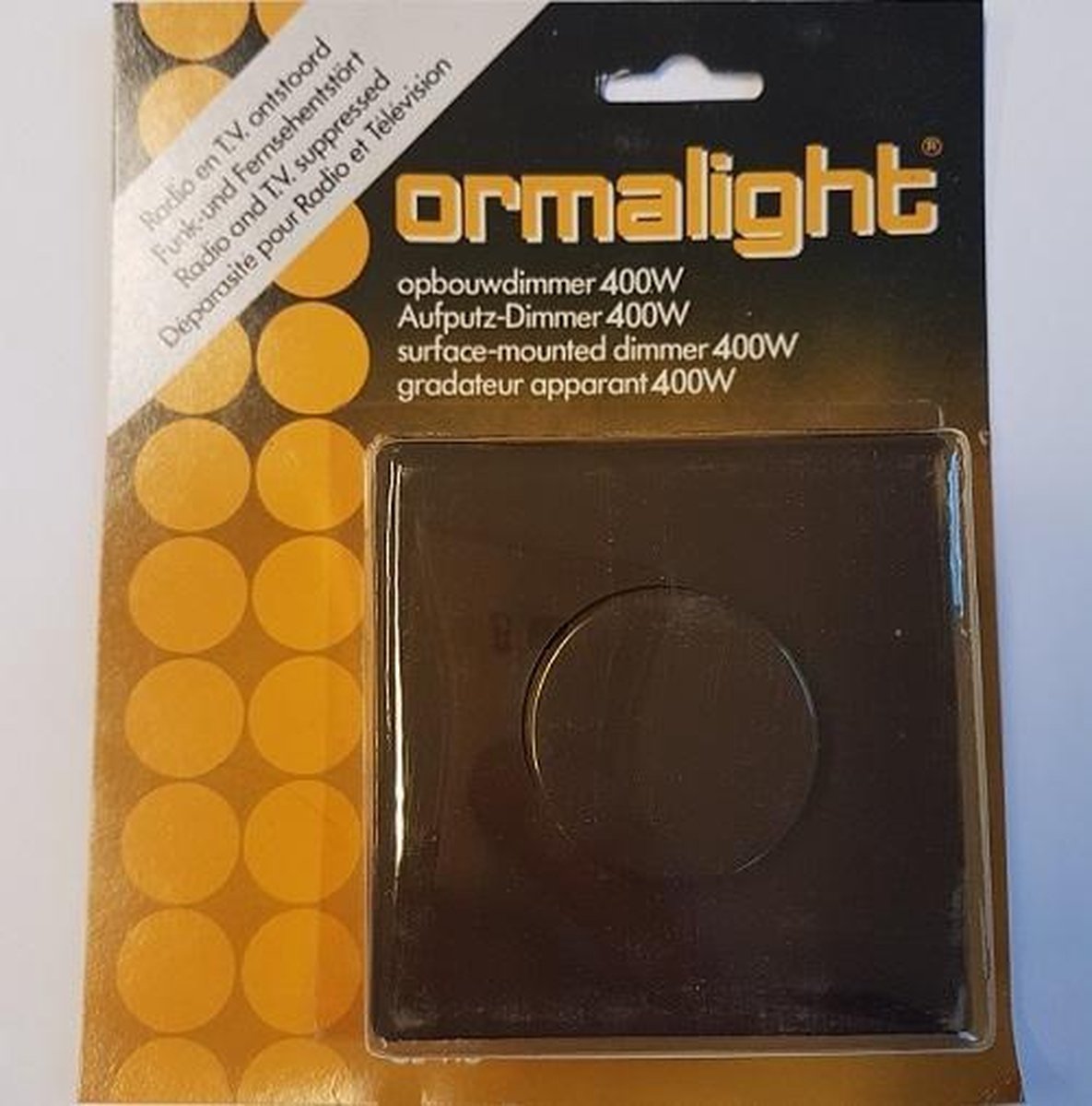 Ormalight Opbouw dimmer 400 watt bruin | bol.com