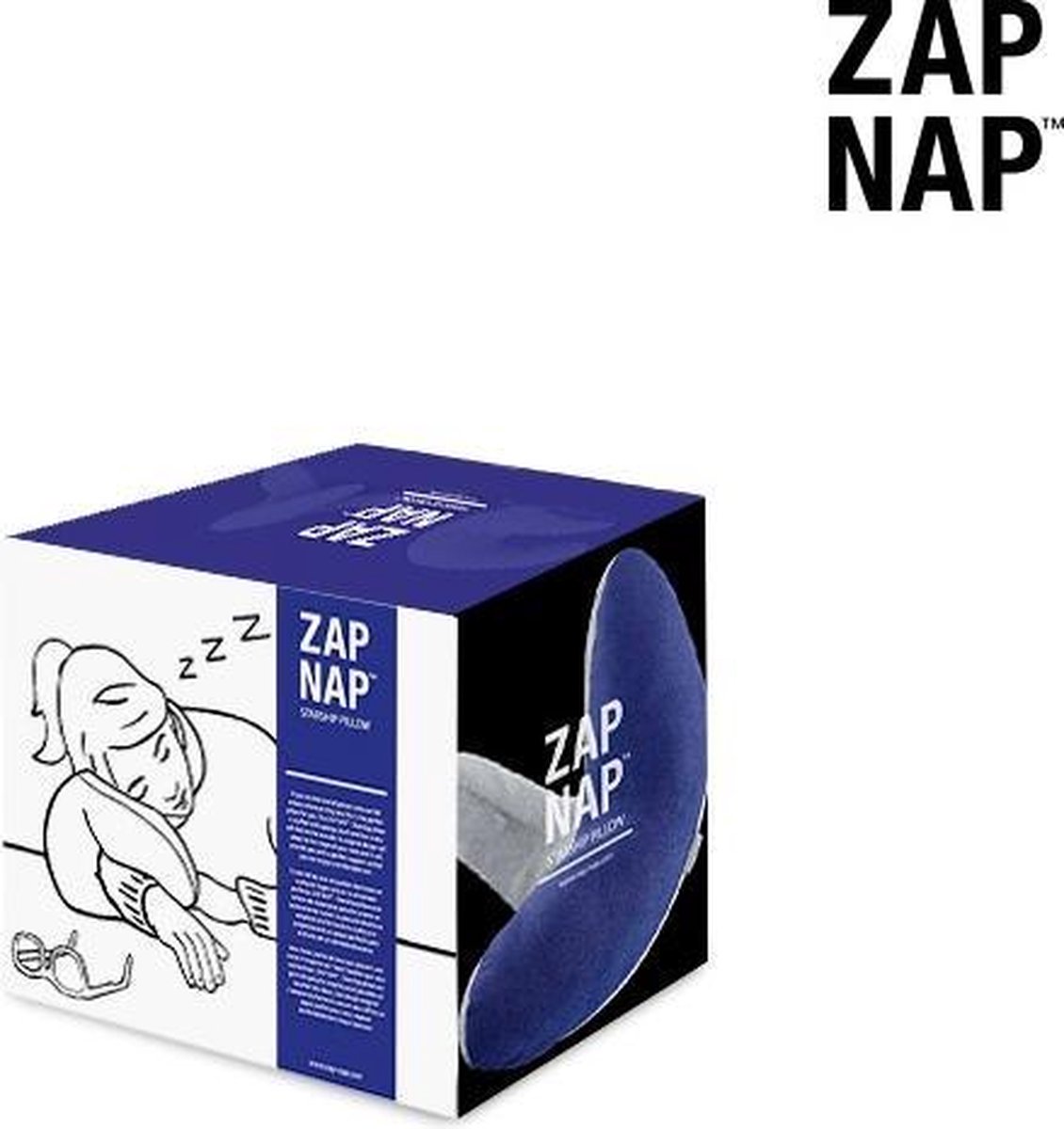 Zap Nap Starship Pillow Nekkussen voor op Reis | bol.com