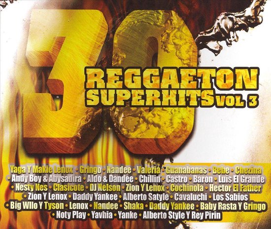 30 Reggaeton Superhits, Vol. 3, various artists | CD (album) | Muziek ...