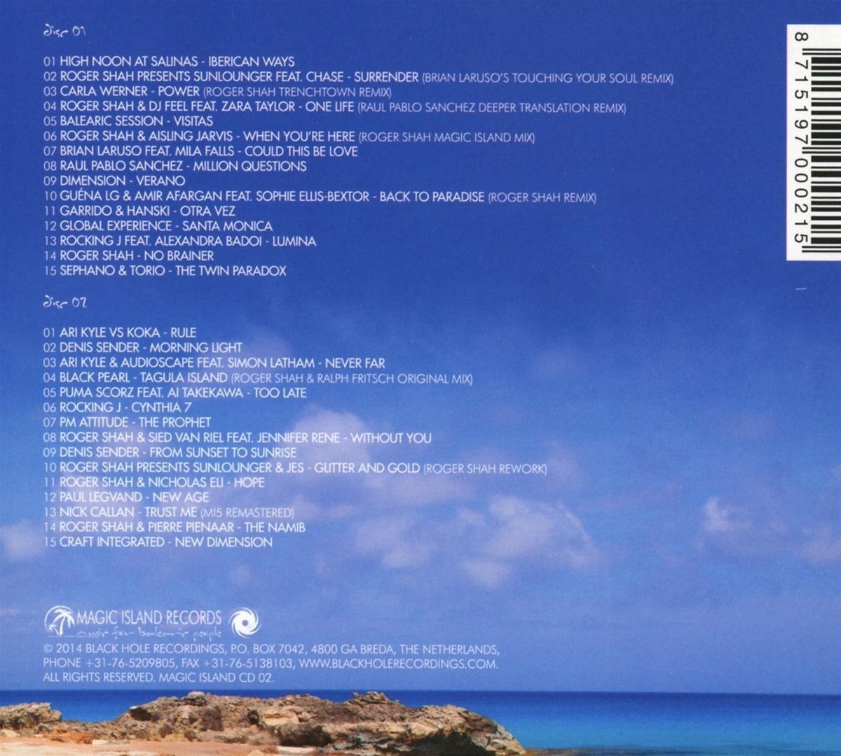 Magic Island Vol.5 (Mixed By Roger Shah), various artists | CD (album ...