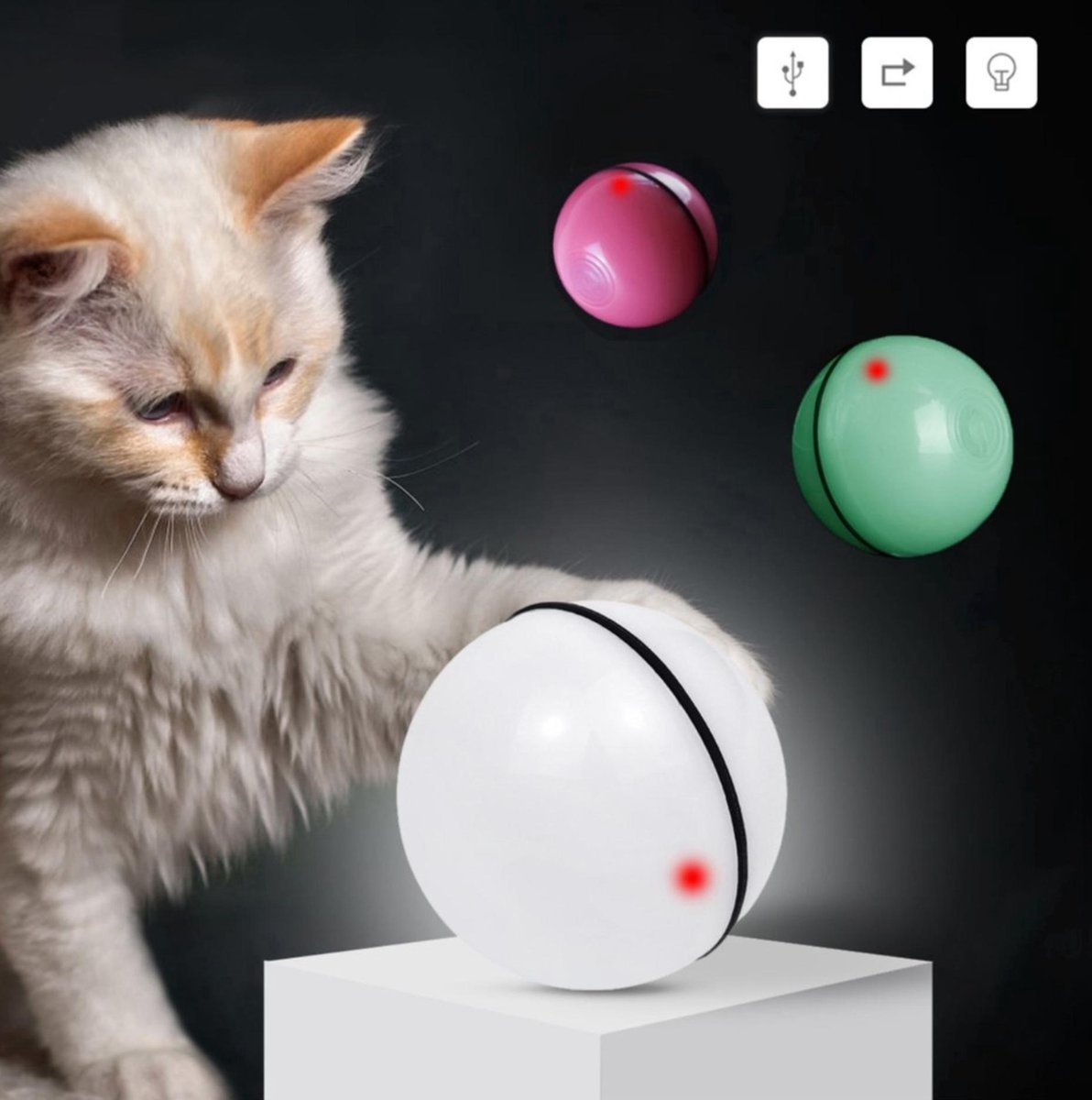 Magic Roller Ball - Automatisch Rollende Bal - Honden bal ...