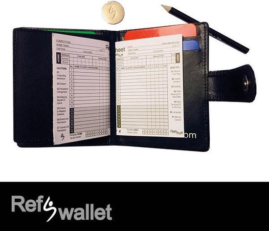 RefStuff RefSwallet notitieboek scheidsrechter | bol.com