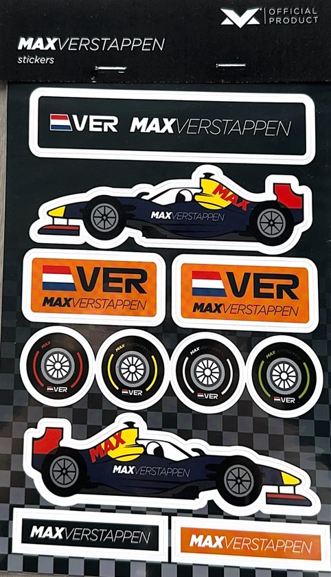 Max Verstappen - Red Bull Racing - Formule 1 - Stickers Set | bol