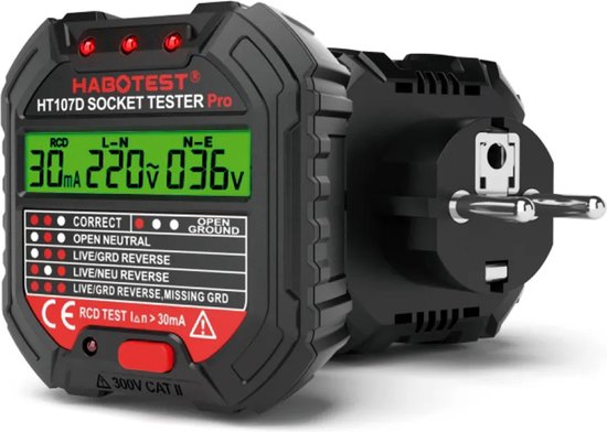 Digitale Multimeter - Slimme Spanningsmeter met Display - Pocket ...
