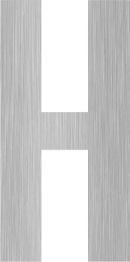 MDF Letter H, creatief, knutselen, deco, 1 stuk, 6mm mdf 10cm | bol
