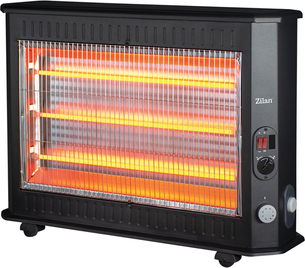 Zilan - vrijstaande Infrarood kachel - verrijdbare elektrische kachel ...