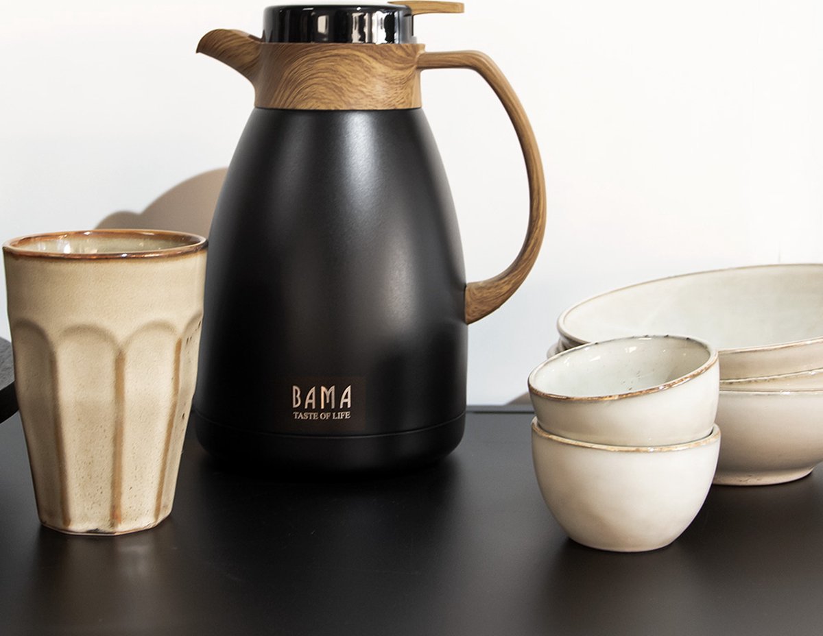 Bama Thermoskan Burano 1,5L Zwart | bol
