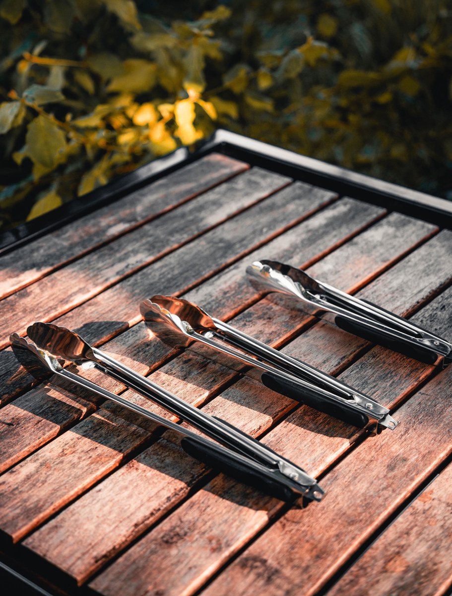 BBQBuddies - Tangenset - Barbecue Tangen - Keuken Tangen - 3 stuks | bol