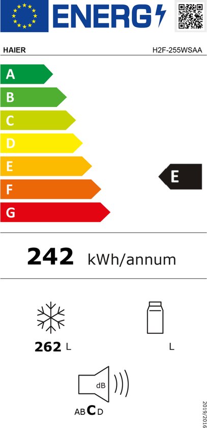 Haier H2F-255WSAA diepvriezer | bol