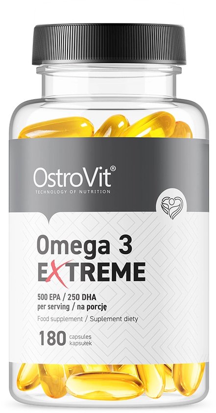 OstroVit Omega 3 Extreme 180 capsules | bol