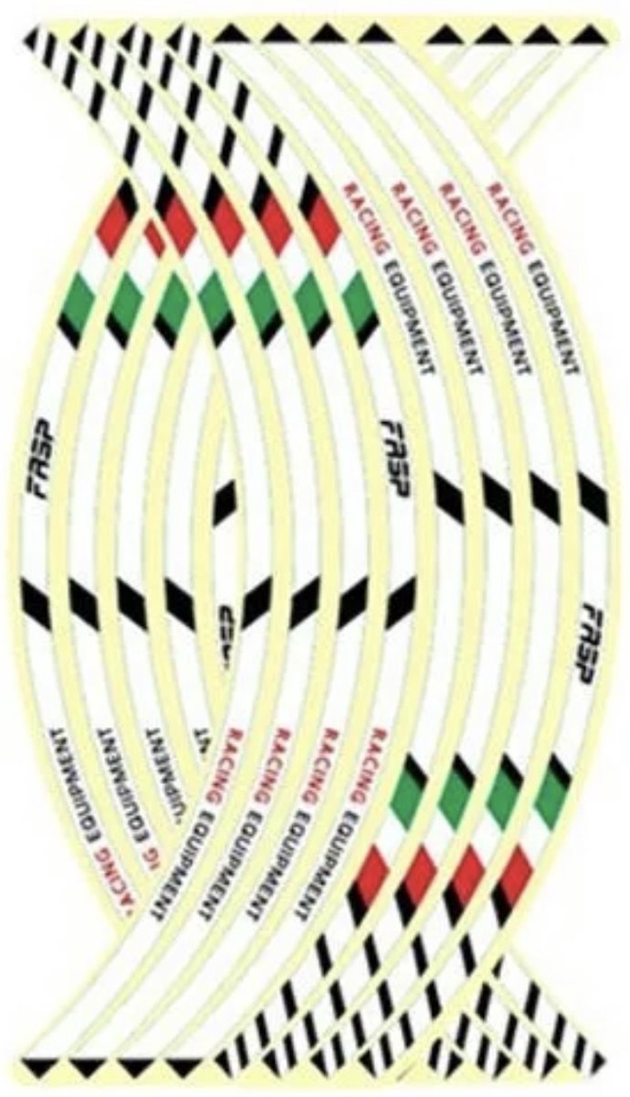 Velg Stickers Motor - Velgstriping - Universeel | bol