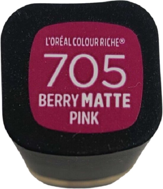 L'Oreal Paris Color Riche - Matte - Lipstick - 705 - Berry Matte Pink ...