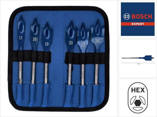 Bosch Profesional - EXPERT Self Cut Speed speedboorset 13/16/19/20/22 ...