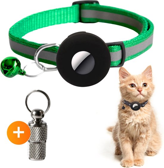 Ace Pets – Airtag Halsband Kat - Halsband Kat Reflecterend - Kattenhalsband Airtag... | bol