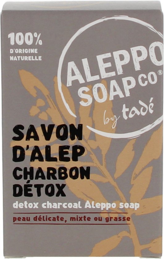 Aleppo Detox Charoal Aleppo Soap 150GR | bol