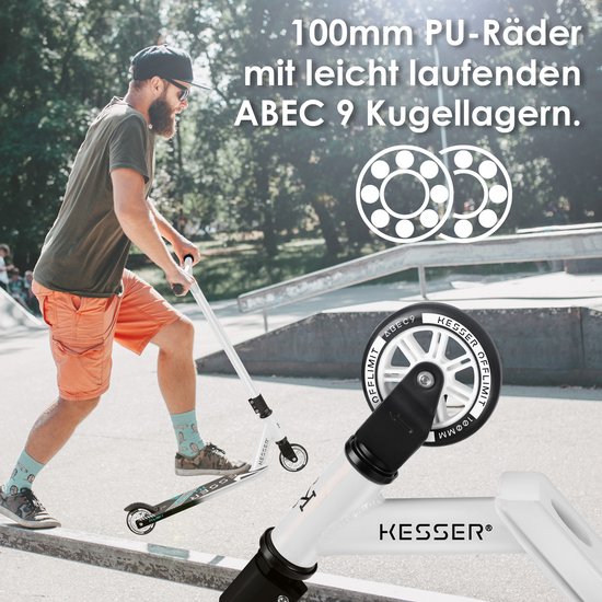 KESSER® X-Limit Stuntstep voor Volwassenen en Kinderen - Step ...