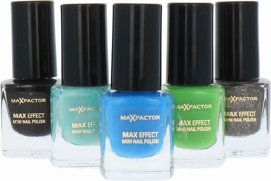 Max Factor Set 35 Mini Nagellak - 5 x 4.5 ml (set van 5) | bol