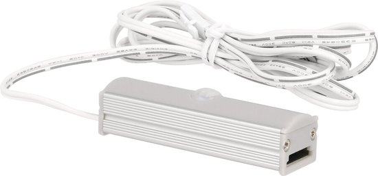 LED kastverlichting PIR sensor opbouw max 3A aluminium 12-24V DC | bol