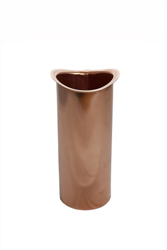Tapeind Koper Mastgoot | Ø100 mm | 20 cm | bol