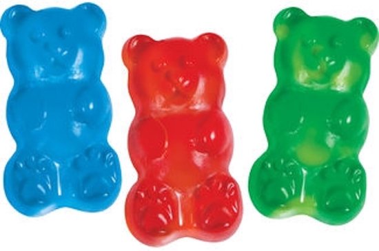 Fini Gigantisch (XXL)Zachte beer bulk (1kg) - Maxi Teddy Bear 33g | bol