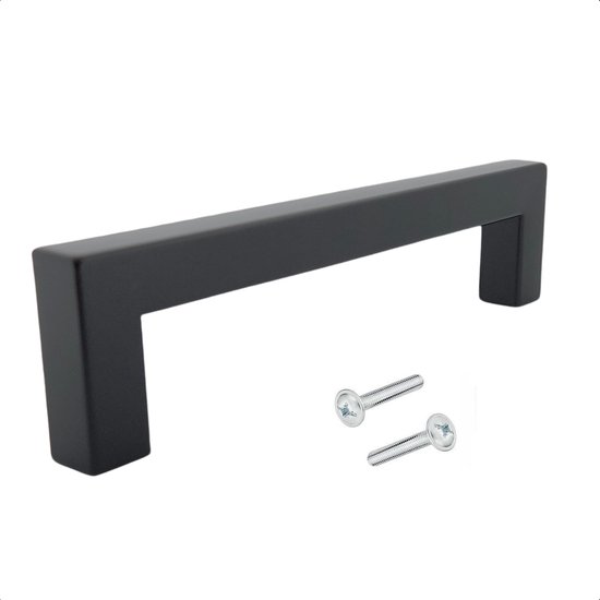Handgreep Dallas zwart 96 mm - Modern - Handgreep kast - Handgrepen ...