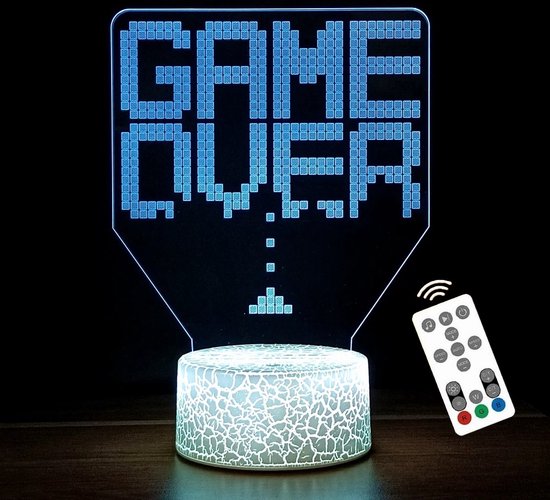 APO Electronics® - Game Over RGB Lamp - Met Afstandsbediening ...