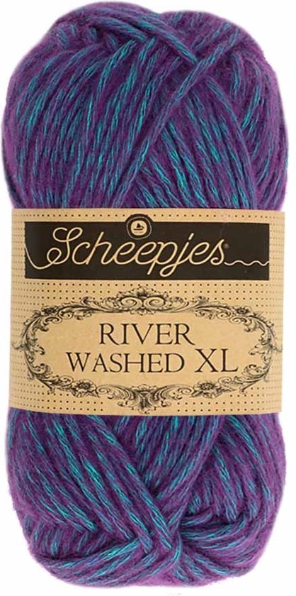 Scheepjes River Washed XL 50 gr - 989 Yarra | bol