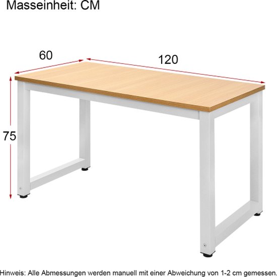 Computertafel bureaus kantoortafel werktafel PC-tafel | bol