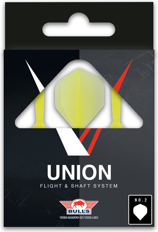 Bull's Union Flight System - Shaft Flight Systeem - No.2 - Geel - Large ...
