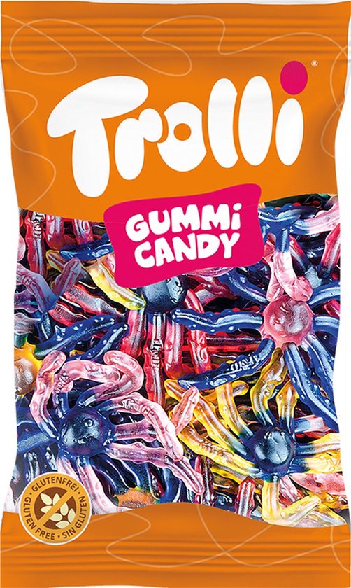Trolli Inktvis - Snoep - 6x1 kg - Octopus - Multiverpakking | bol
