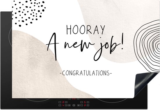 KitchenYeah® Inductie beschermer 76x51.5 cm - Quotes - Spreuken ...