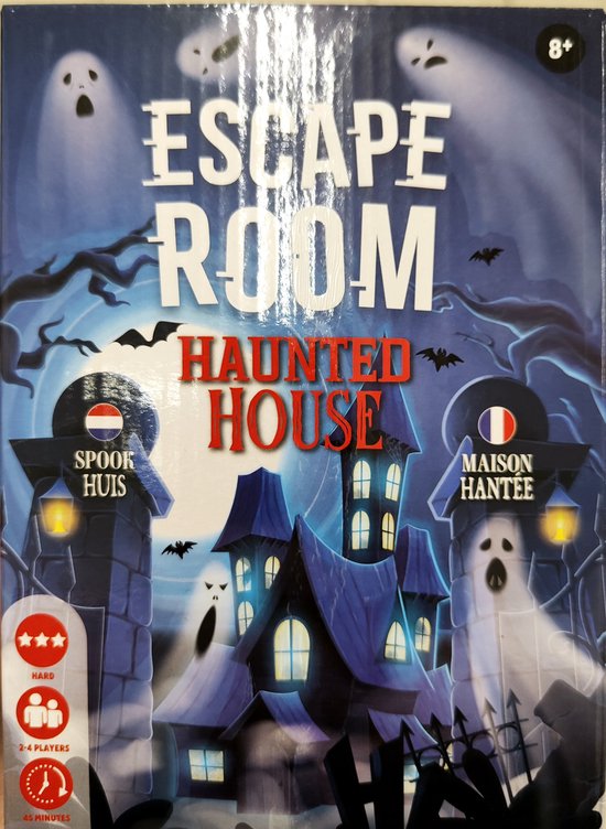 Escape room haunted house - gezelschapsspel - familiespel - reisspel ...