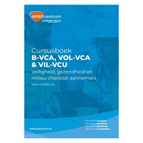 Boek VCA Basis + VIL VCU + VOL, ARBOwinkel | 9789082832068 | Boeken | bol