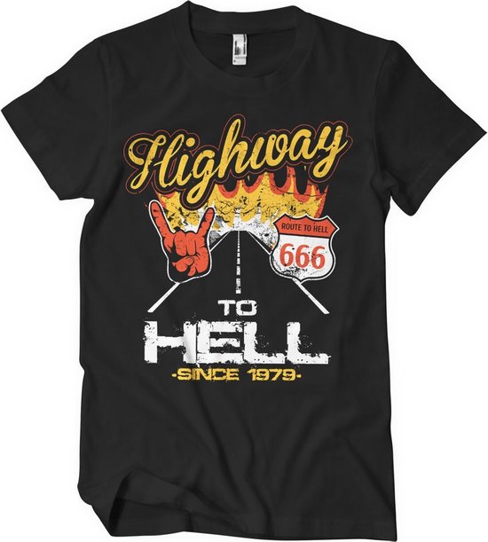 AC/DC Highway To Hell T-Shirt Black-2XL | bol