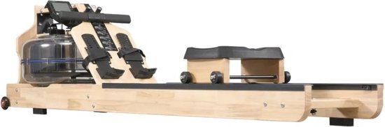PH Fitness Opvouwbare Roeimachine van Hout met Waterweerstand ...