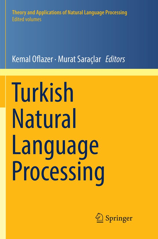 Theory and Applications of Natural Language Processing- Turkish Natural Language... | bol