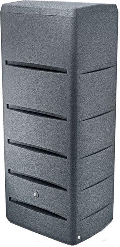 Prosperplast - Regenton Tower Stone 260 liter - Graniet - Wandmodel ...