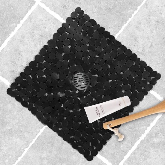 Douchemat, antislip douchemat, vierkante douchemat met honderden ...