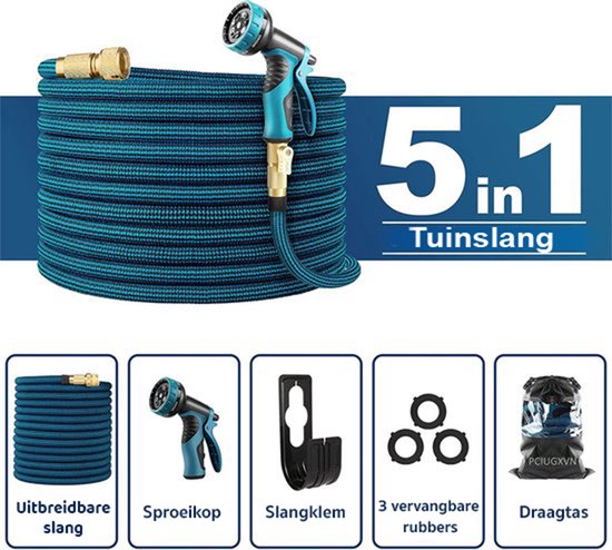 Bolke® - tuinslang - tuinslang 50 meter - tuinslang flexibel ...