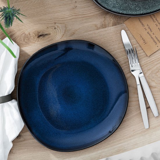 Villeroy & Boch Lave Dinerbord Rond Keramisch Blauw | bol