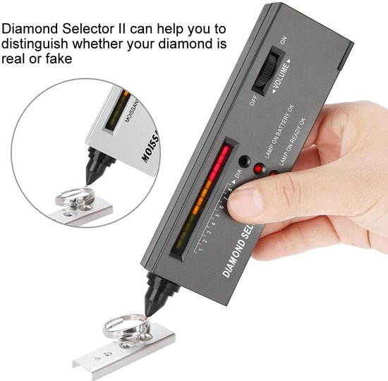 Diamant tester - Hoge nauwkeurigheid - Met LED - Draagbaar - Diamond ...