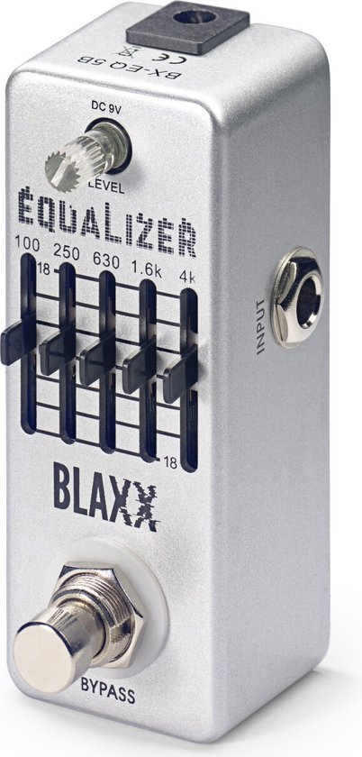 Blaxx BX-EQ B 5B Equalizer mini pedaal | bol
