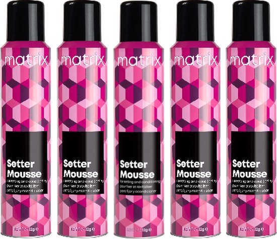 Matrix Setter Mousse - Geeft je haar extra volume, textuur en ...