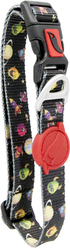 Tailpetz - Dog Collar Space - Maat L - Halsband voor katten en honden ...