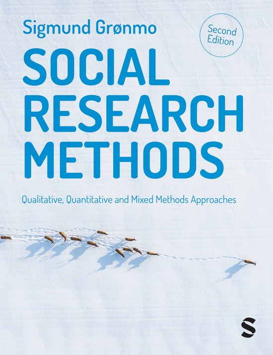 Social Research Methods | 9781529616811 | Gronmo, Sigmund | Boeken | bol
